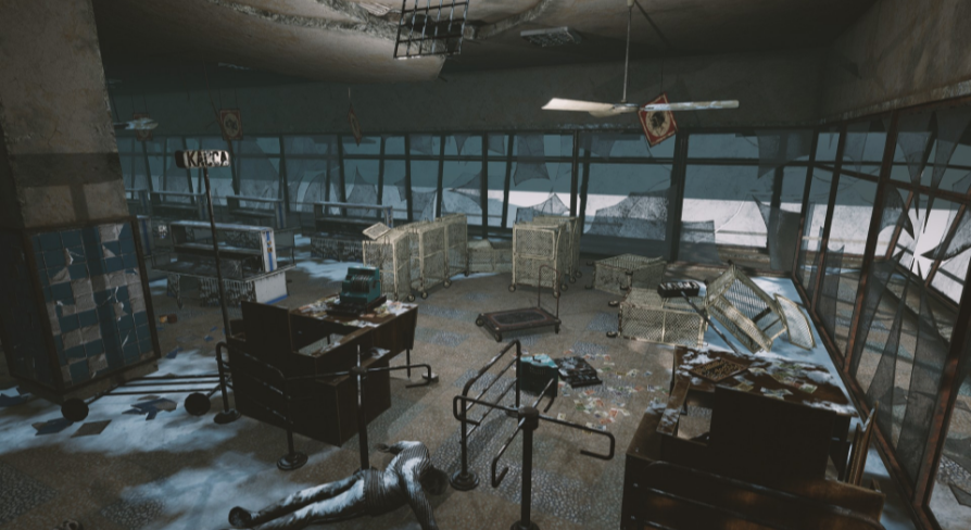 Post-apocalypse department store | Fab