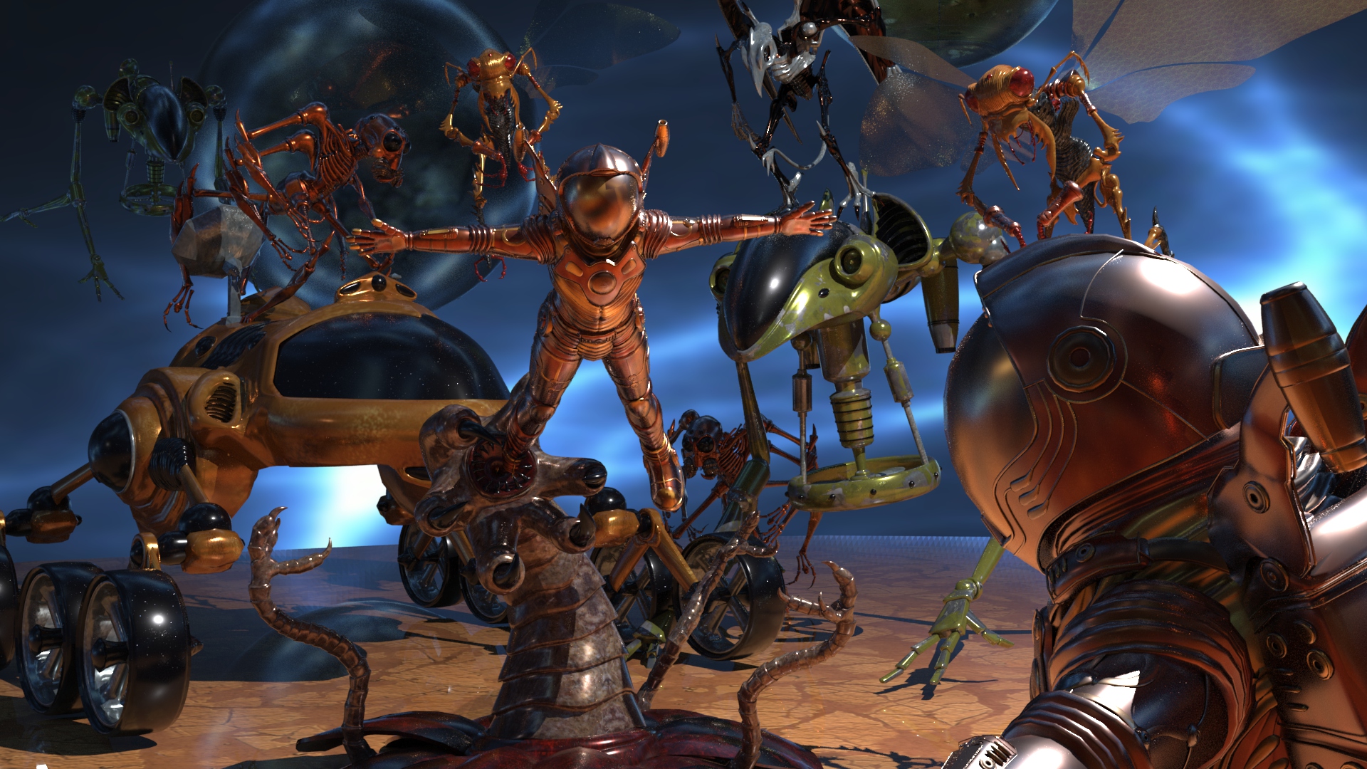 Space Creatures Pack | Fab