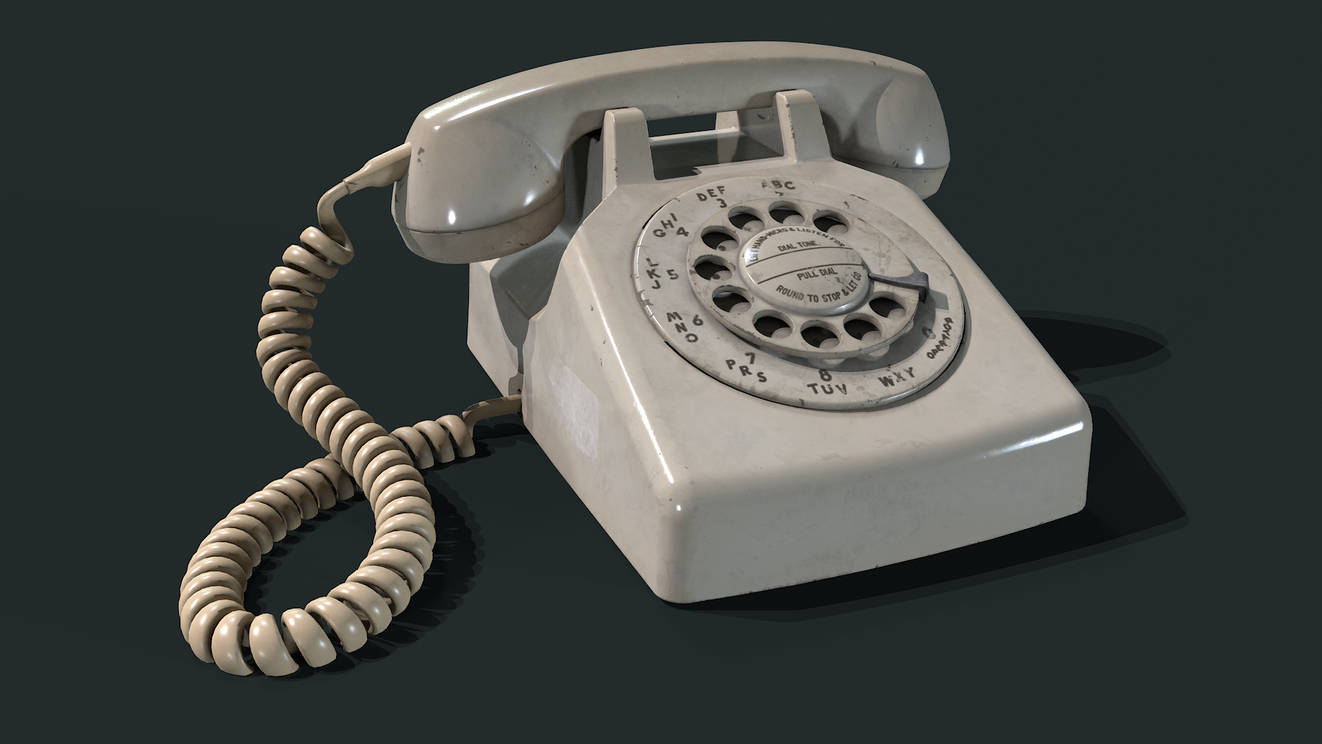 70s Rotary Telephone | Fab