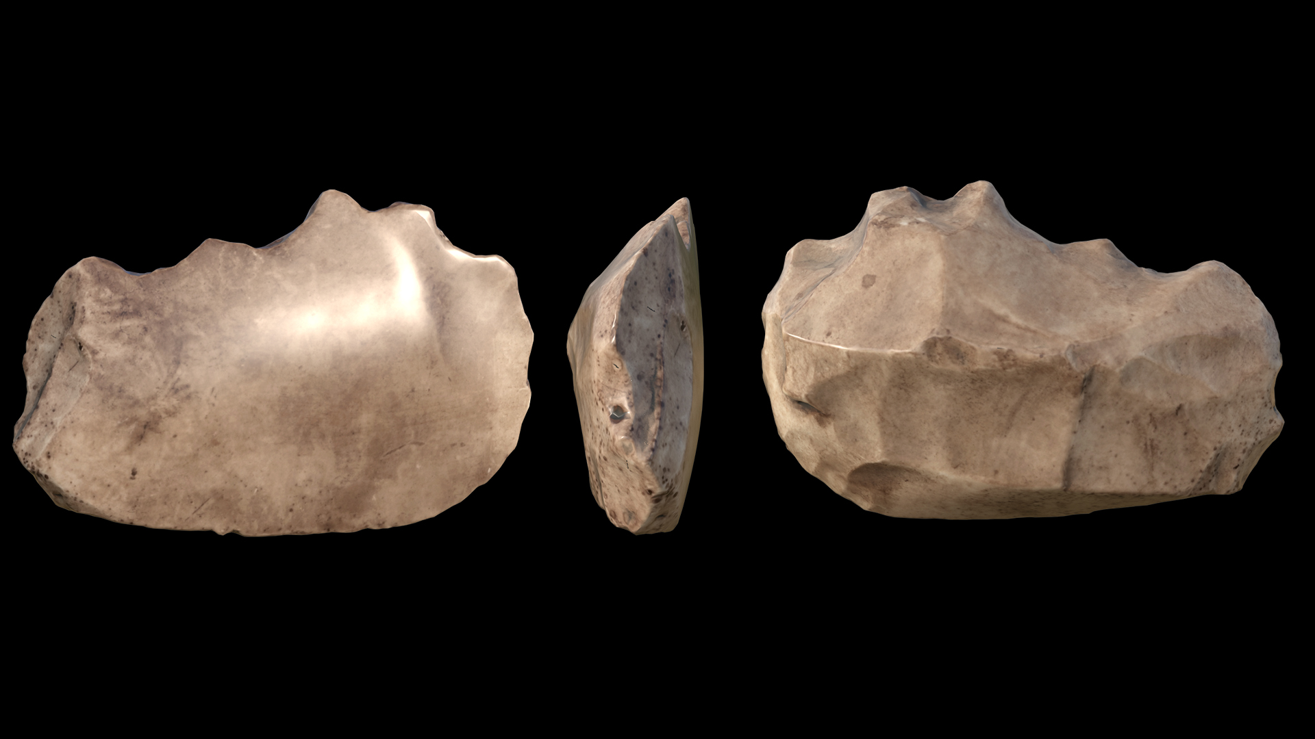 DENTICULATED FLINT KNIVE | Fab
