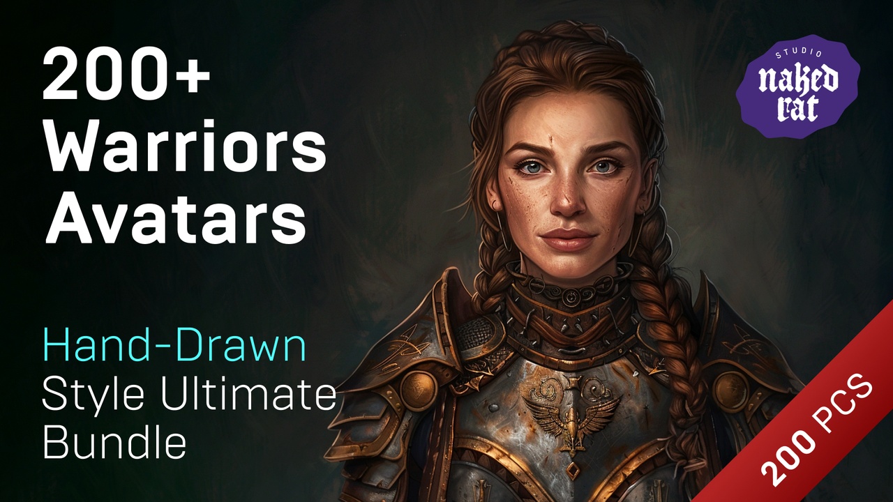 Female Warrior Avatars