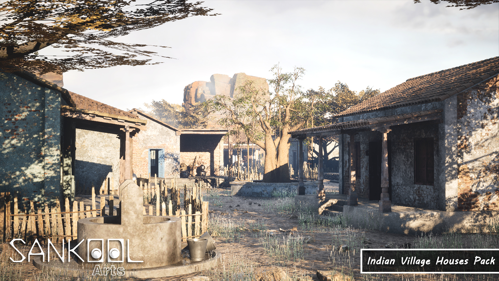Indian Village House Pack - Gameready Asset Pack (Unreal Engine Only) | Fab
