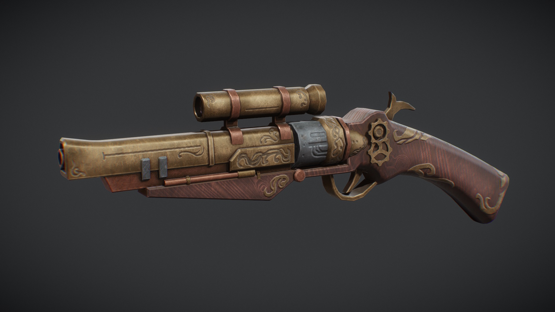 Steampunk Gun