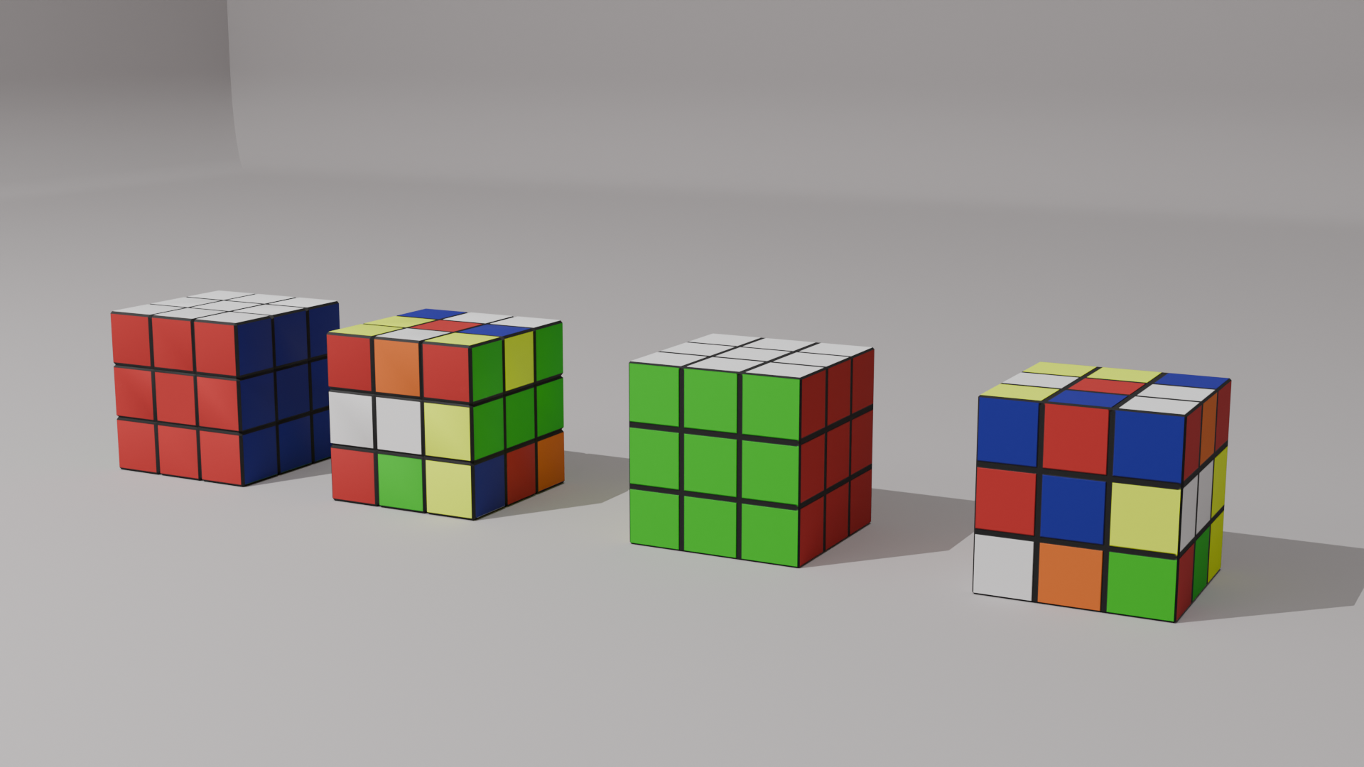 Rubik's Cube LowPoly | Fab