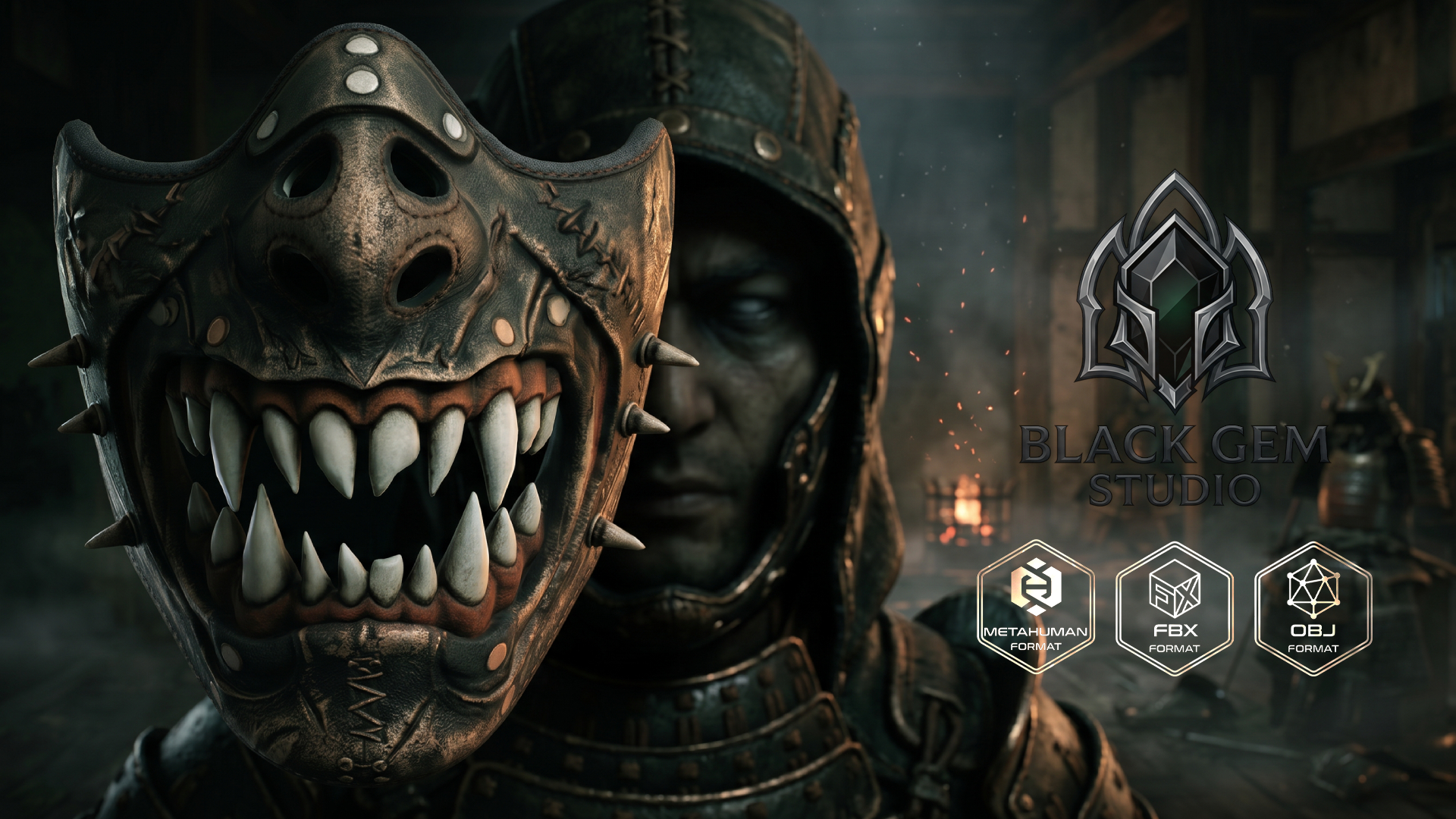 Mutant Beast Raider Mask for Horror and Post-Apocalyptic Characters | Fab