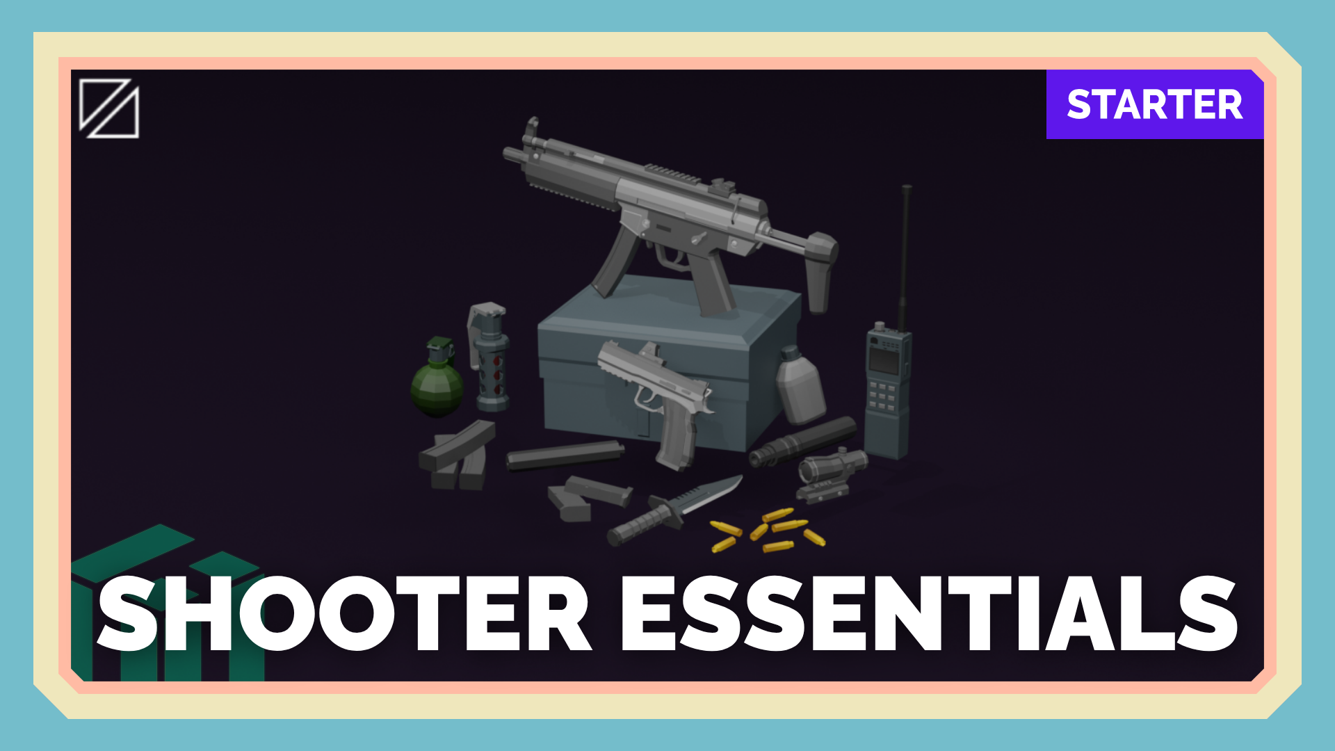 Shooter Essentials - PolyPack Starter - Low Poly Assets | Fab