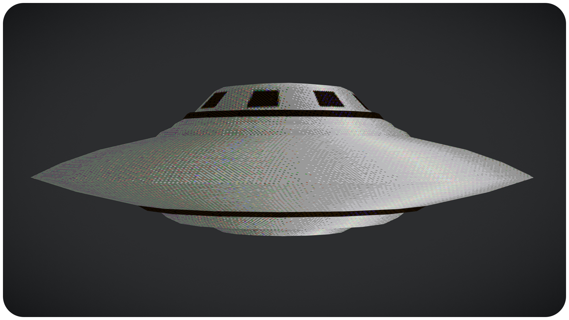 PS1 Style UFO Saucer | Fab