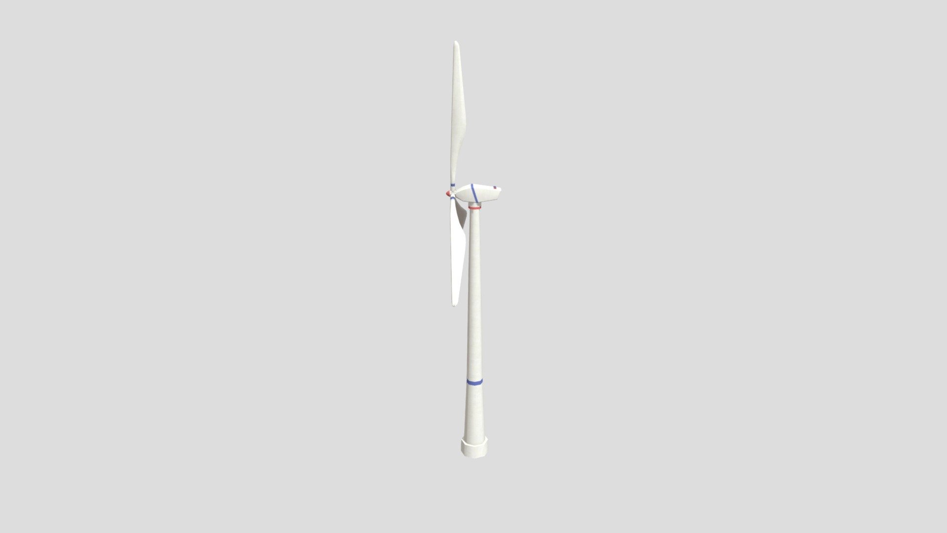Wind generator with blades | Fab