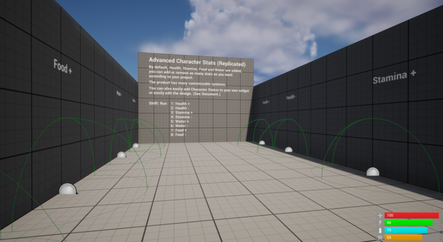 Advanced Character Stats (Replicated)