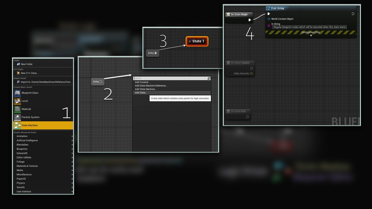 Logic Driver Lite - State Machine Blueprint Editor