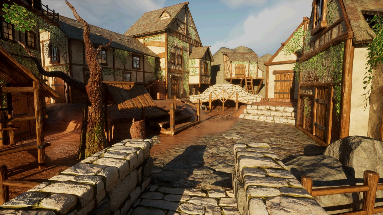 Medieval Villages A Portion Of Medieval Village That Has Us Eager For