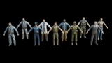 Retro PS1 Character Pack – Full Bundle (10 Characters, Animated) | Fab