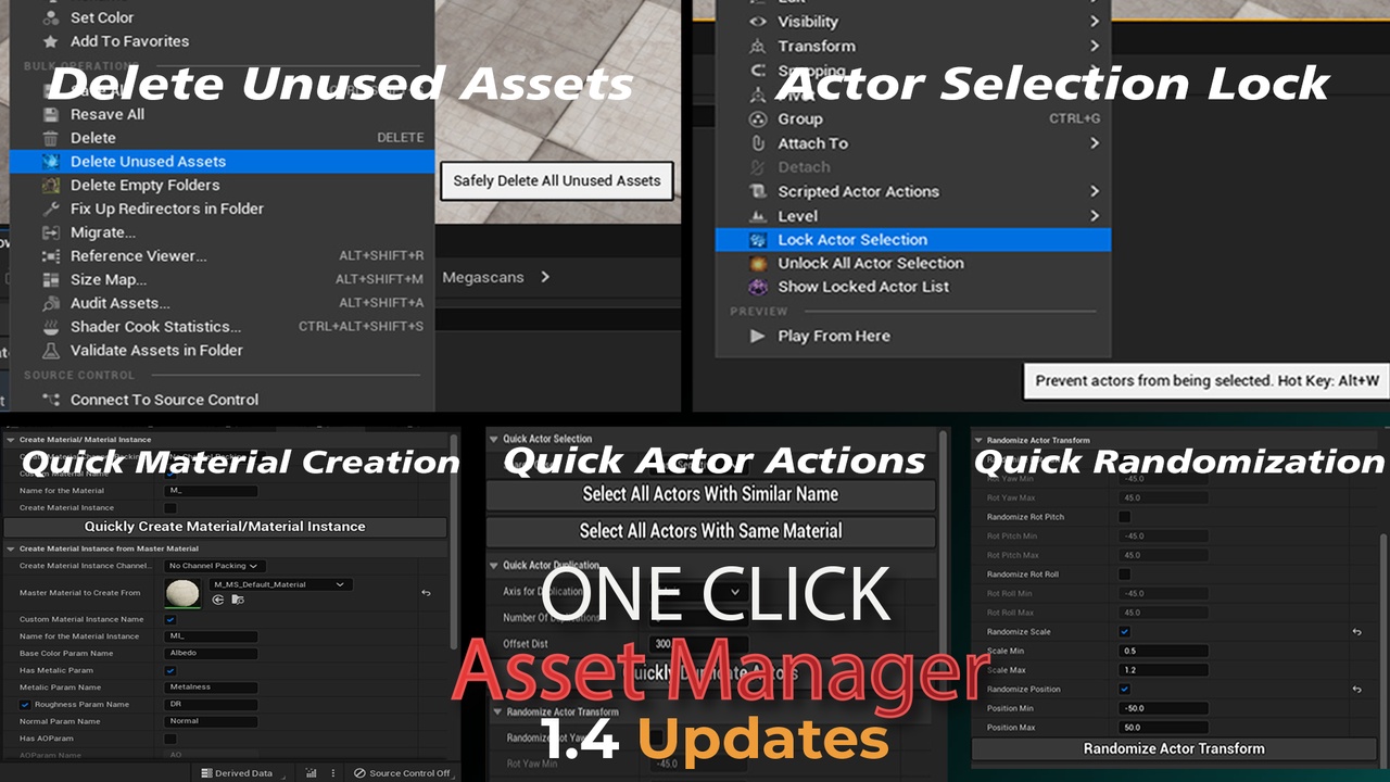 One Click Asset Manager
