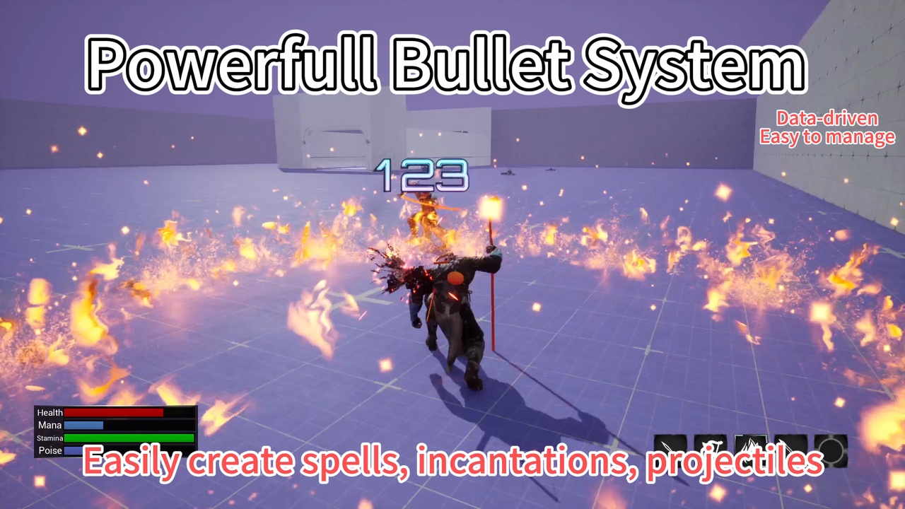 Generic Combat System - Advanced GAS based Multiplayer combat framework.