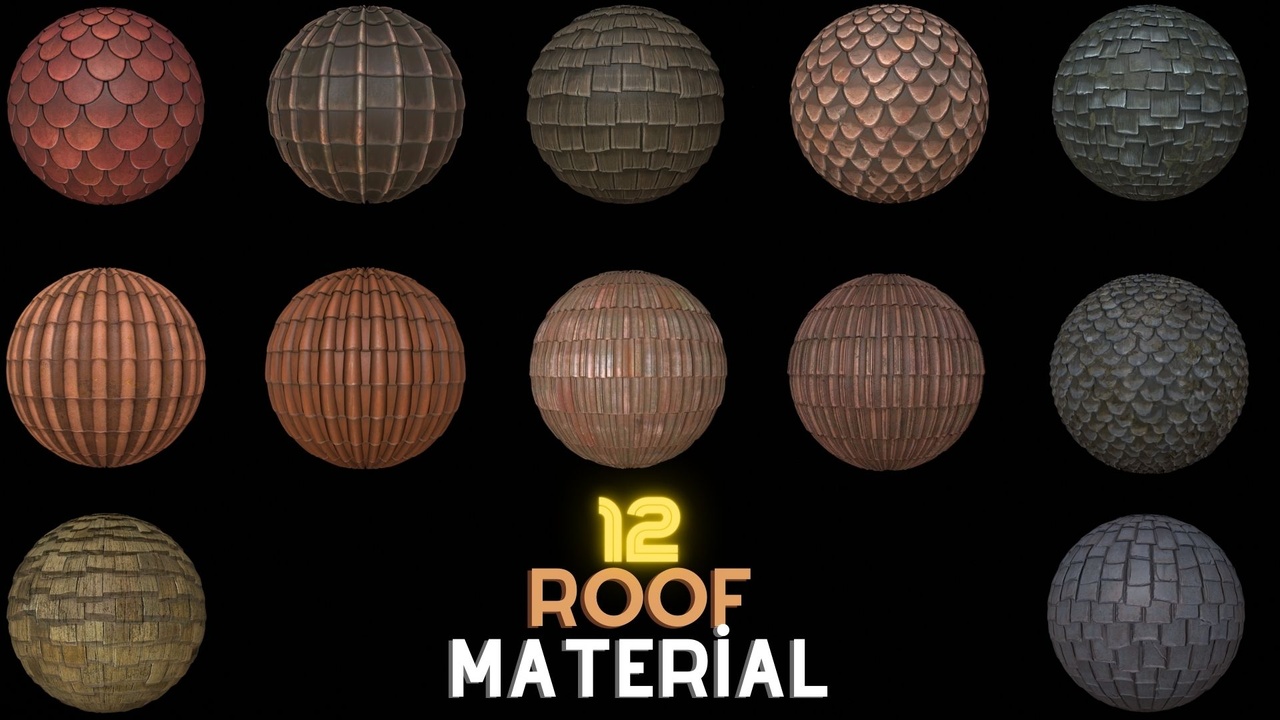 Roof Material Pack | Fab