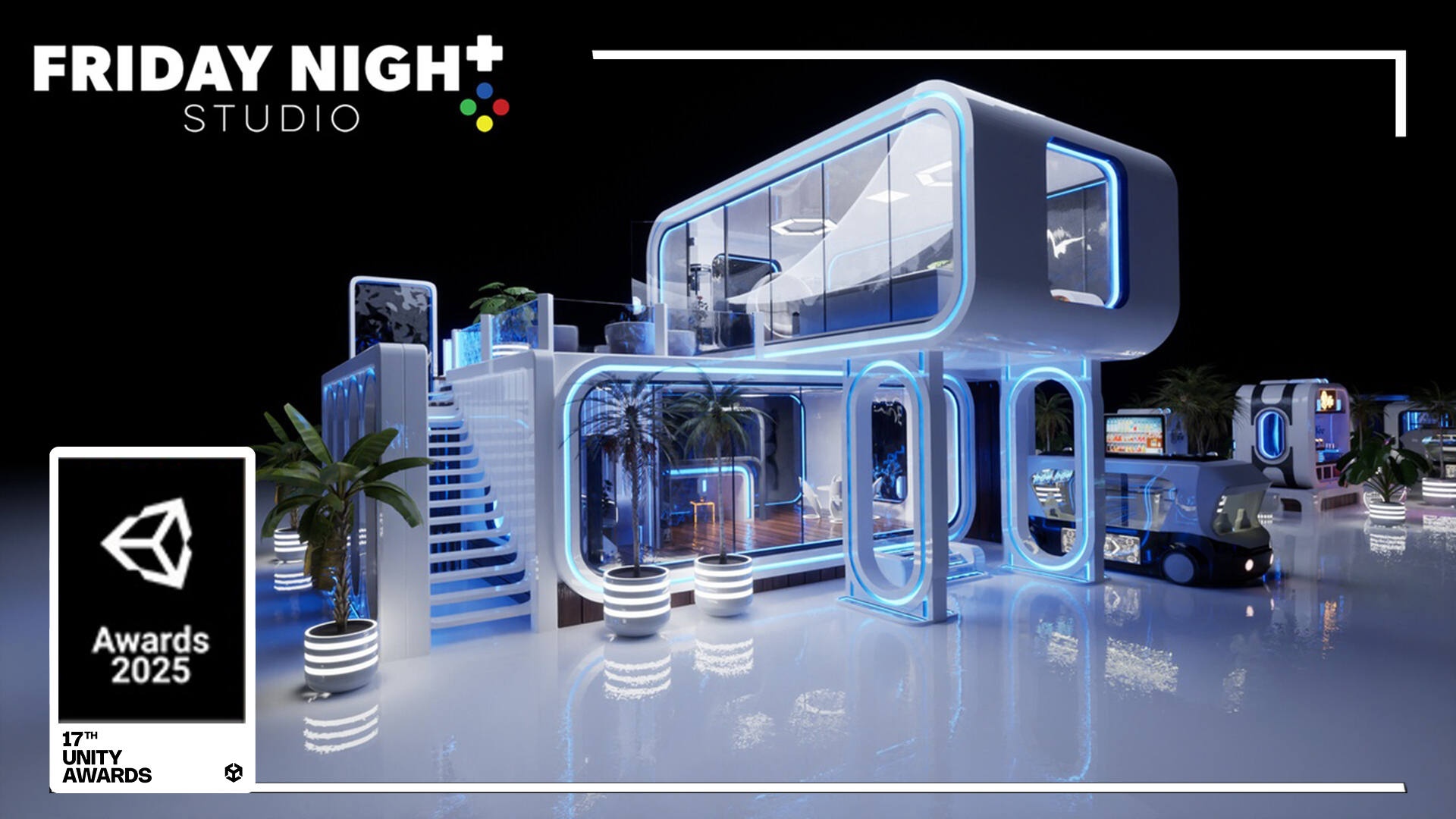 Futuristic Cabin Settlement – Modular Sci-Fi Environment | Fab