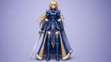 Frostlight Paladin – Elite Female Knight | Fantasy Warrior | Game Ready ...