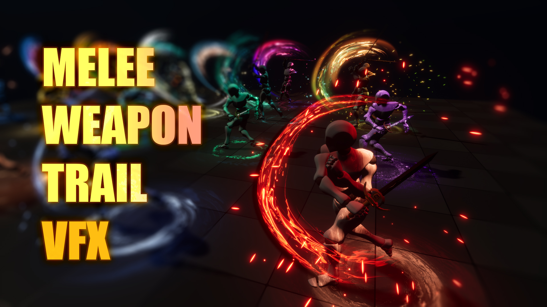 Melee Weapon Trails VFX – Slash Trails & Impact Effects for Melee ...