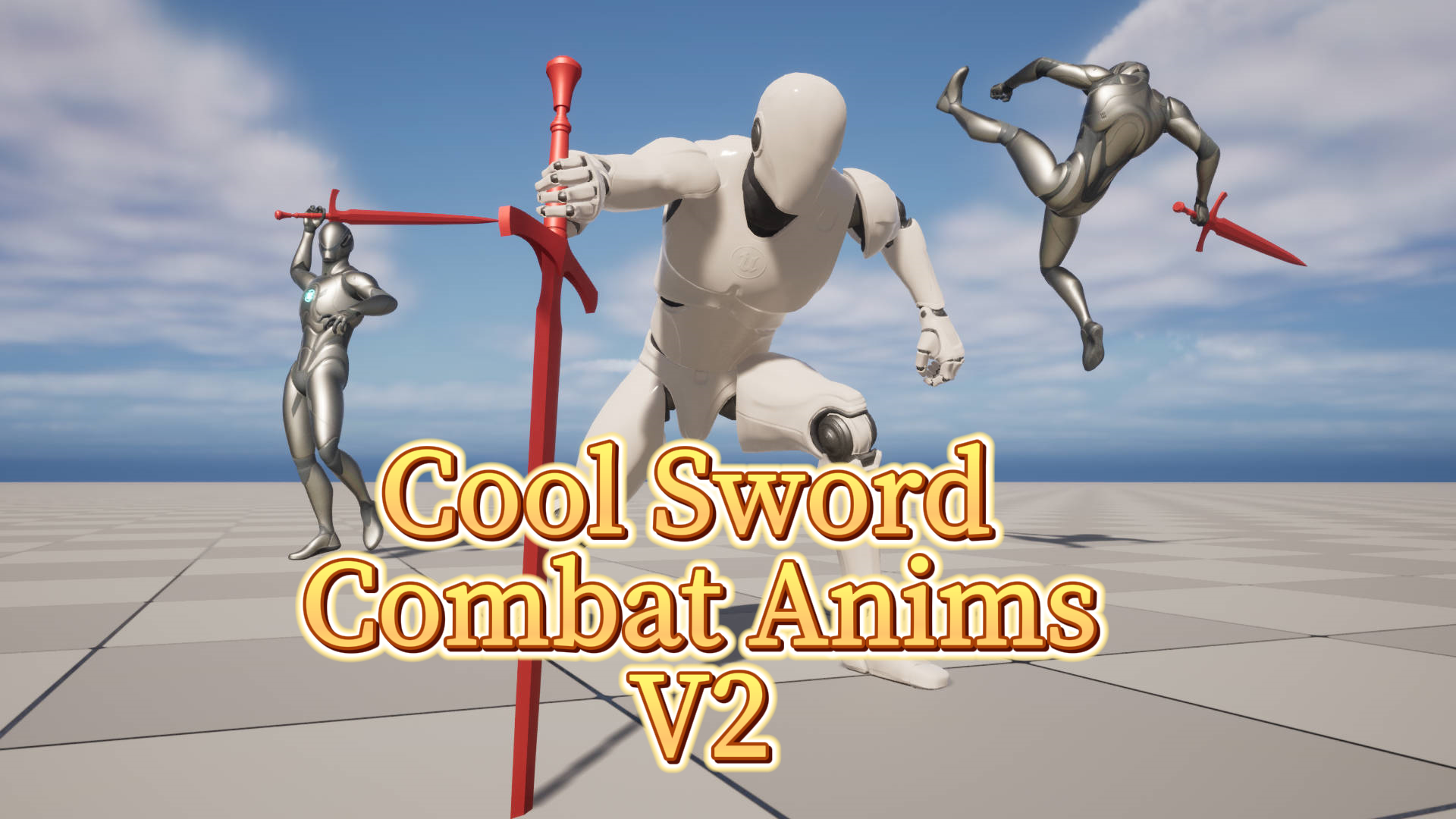 Cool Sword Combat Animations V2 | Fab