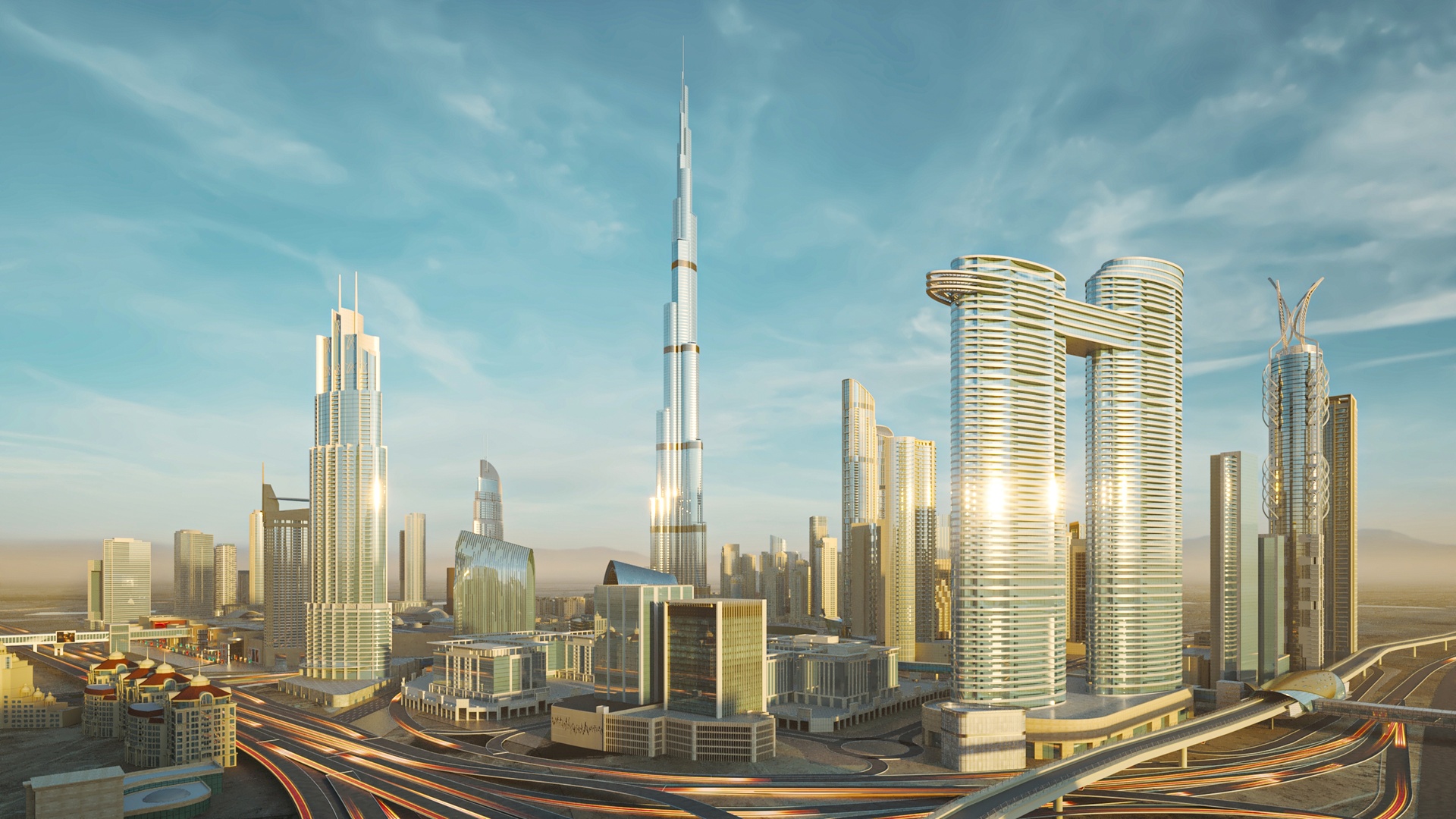 Model Dubai Burj