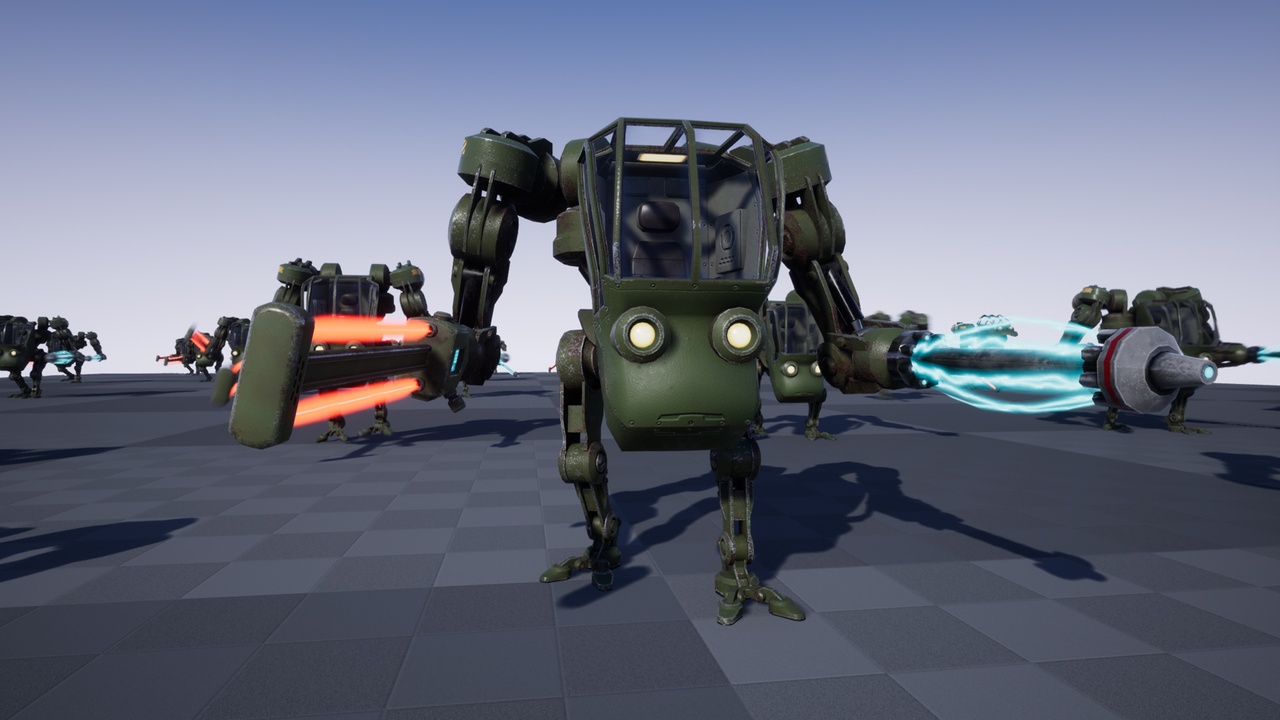 SCI FI: LIGHT MELEE MECH | Fab