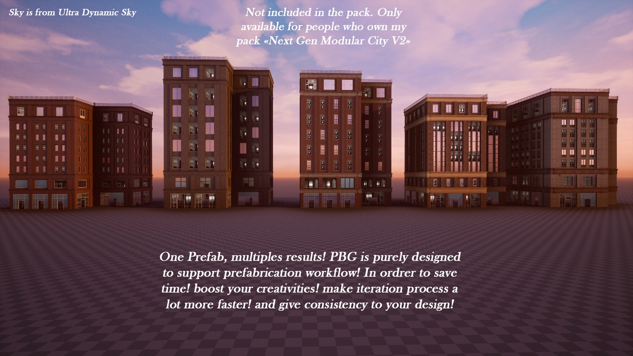 [Free] Procedural Building Generator