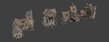 Fantasy Medieval Farmhouse Variations | Fab