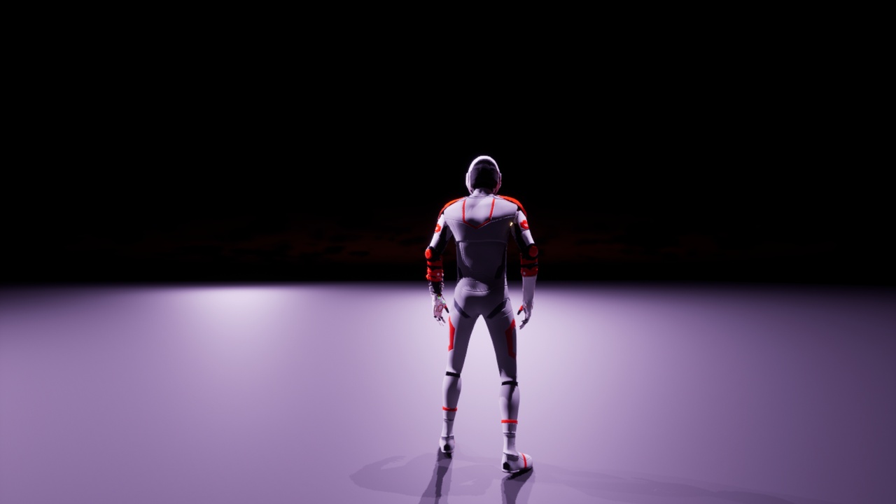 Futuristic Space Explorer Rigged 3D Character Mars Suit | Fab