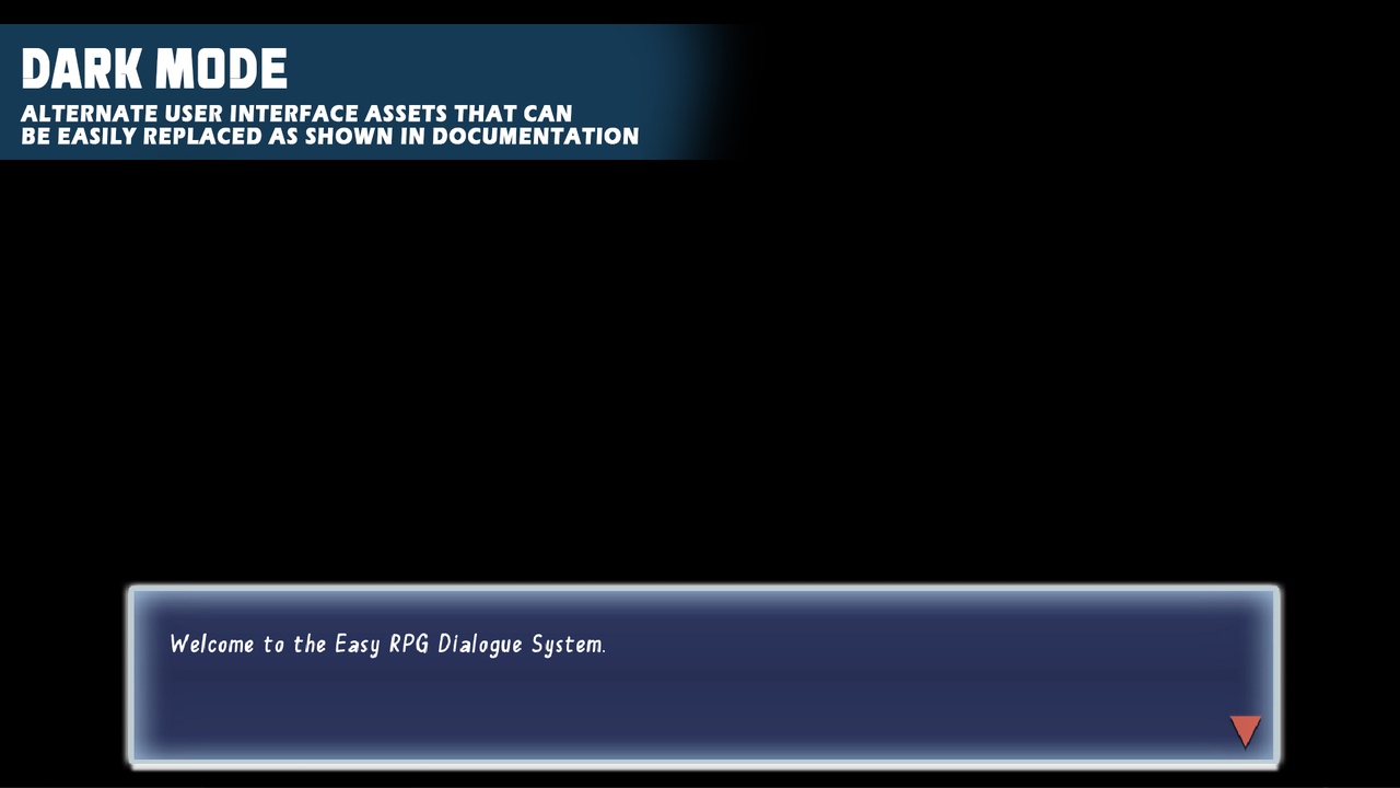 Easy RPG Dialogue System