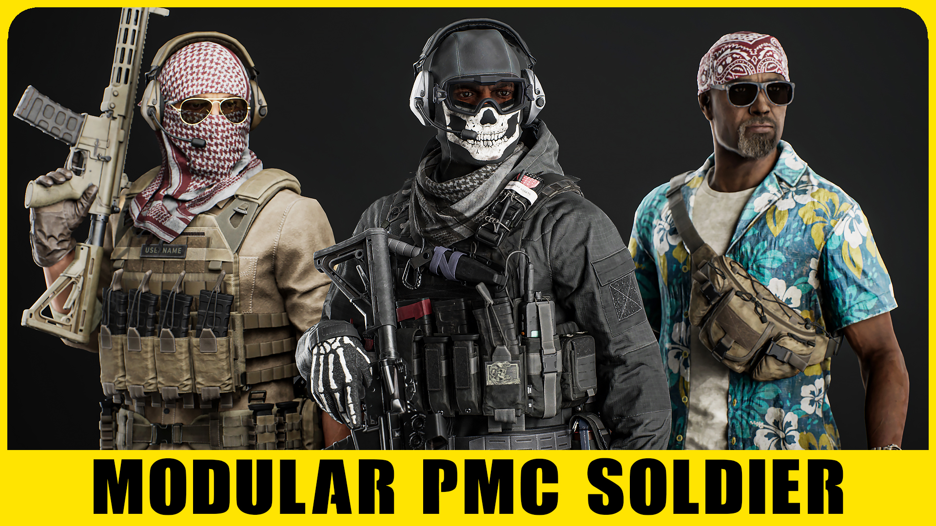 Modular PMC Character | Fab