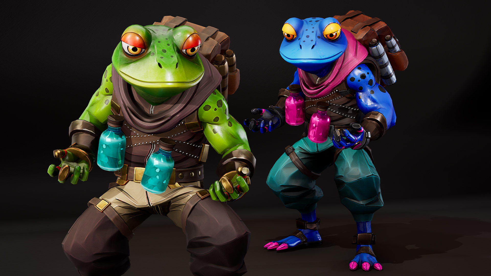 Mystic Alchemist Frog – Stylized RPG Game Character (3 skins) | Fab