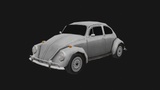 Volksburg Heritage - Classic Beetle Inspired PSX/PS2 Low Poly Car | Fab