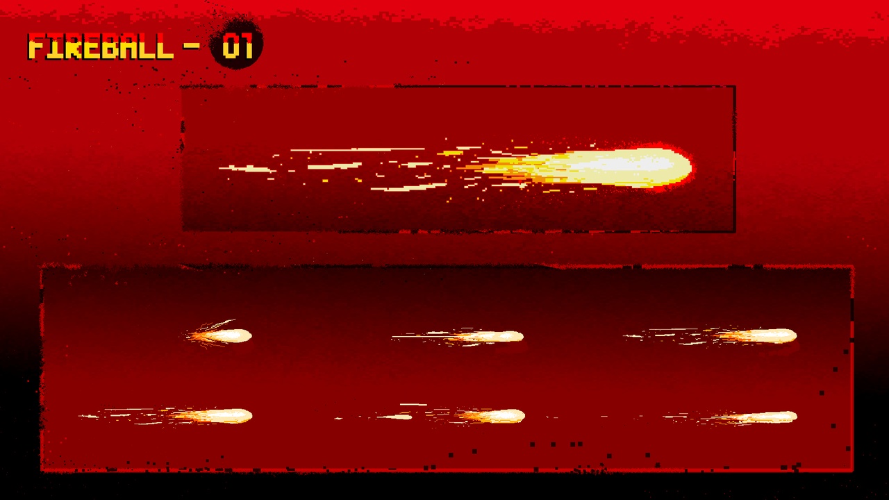 Fireball Sprite Animasjon Genetic Basis Of Aposematic Coloration In A