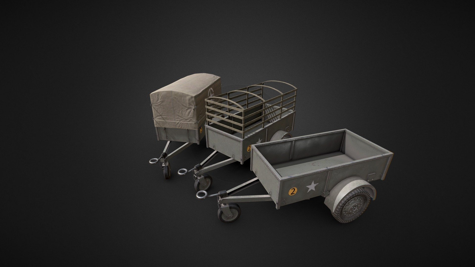 Bantam T6 Trailer "Ben-Hur" | Fab