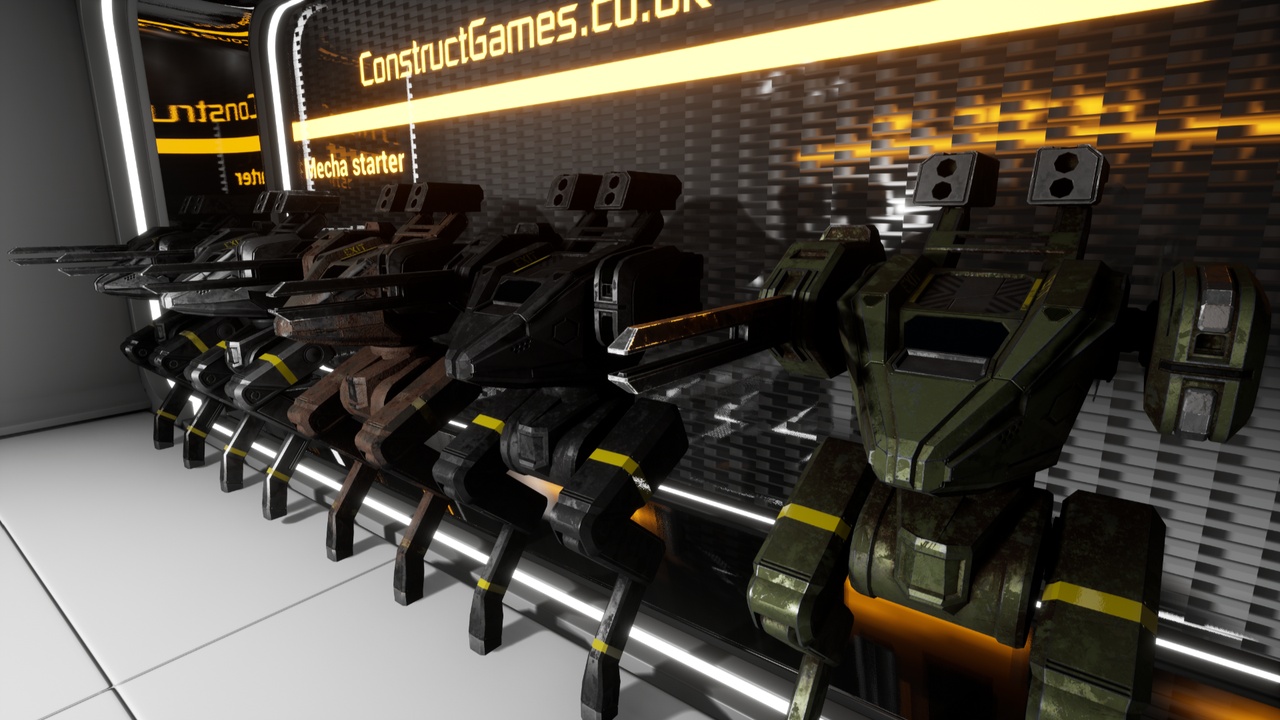 Animated Combat Mecha Pack - Modular Sci-Fi Battle Mechs (Game-Ready) | Fab