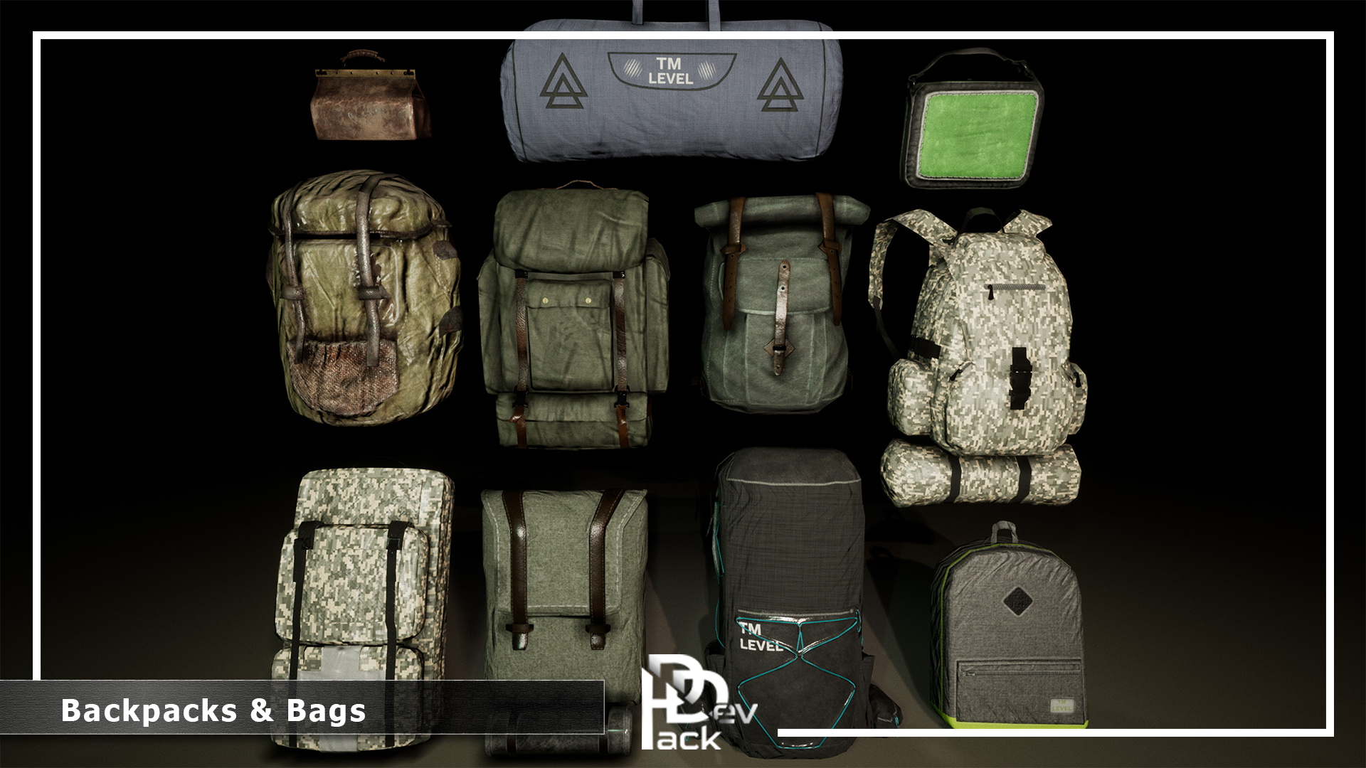 Backpacks & Bags / 22+ Variations
