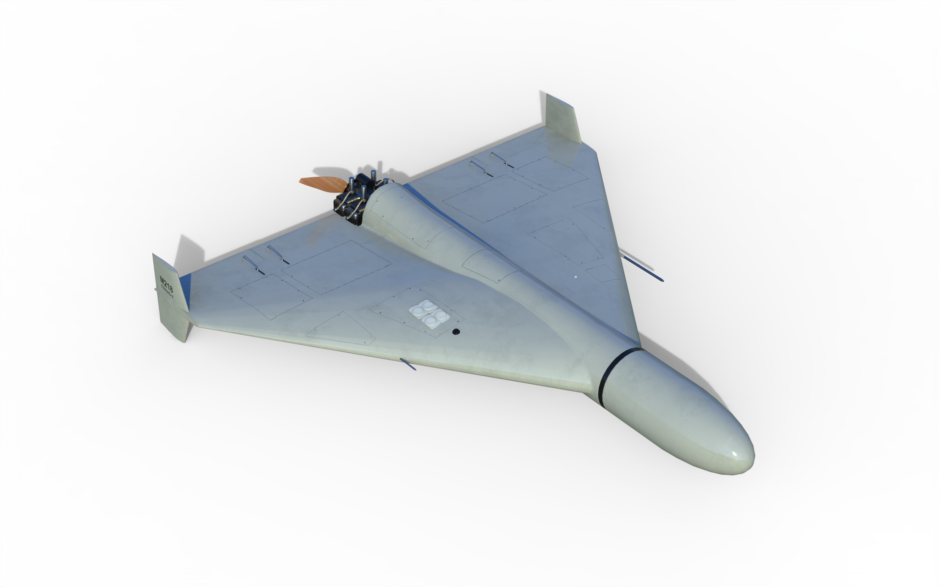 Shahed-136 Kamikaze Drone Geranium-2 | Fab