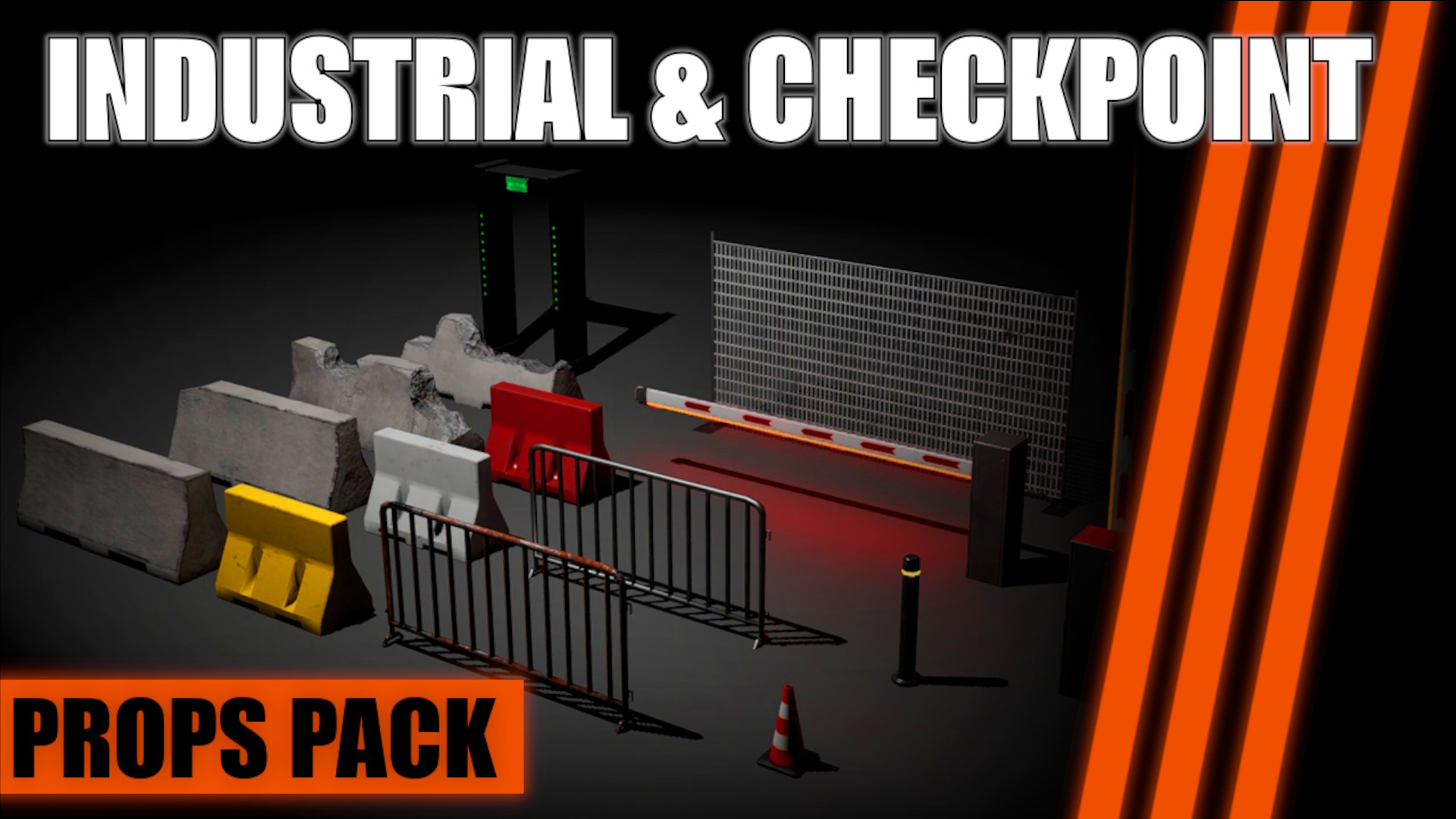 Traffic&Checkpoint Essential Pack v1 | Fab