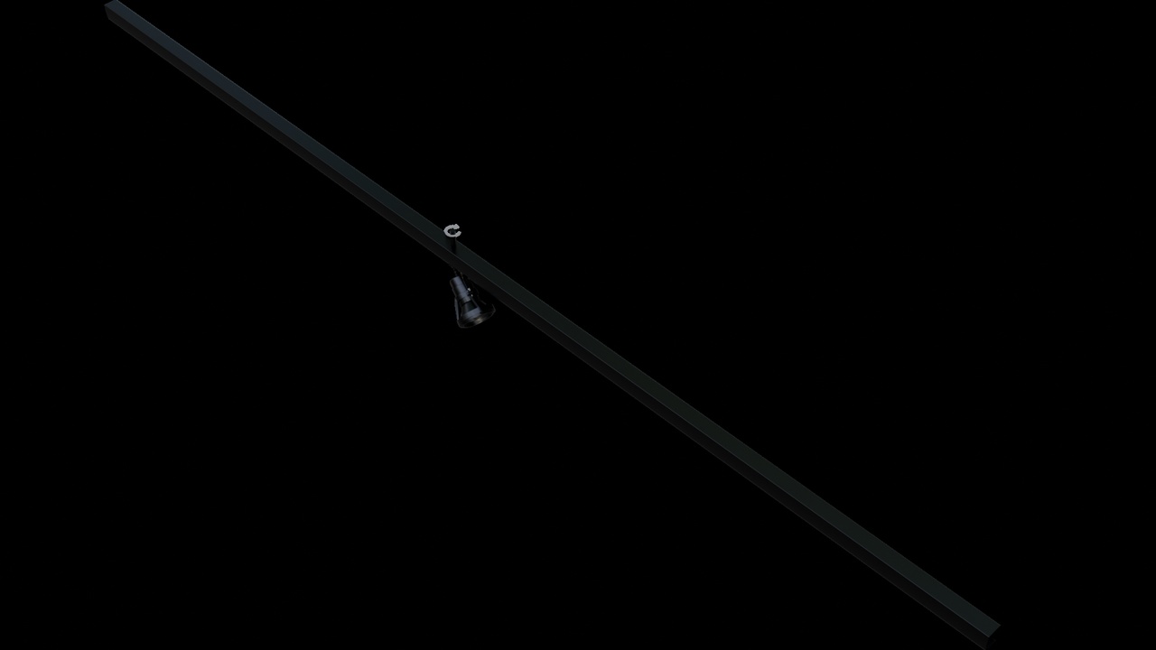 Minimalist Black Track Light | Fab