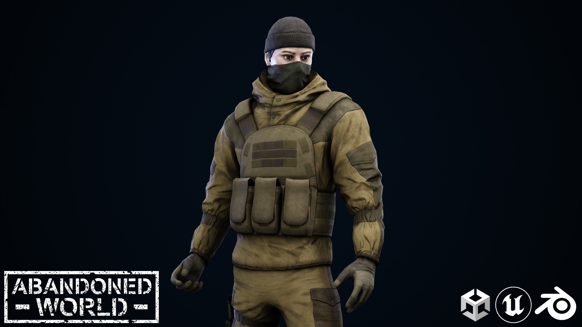 Military Mercenary Bandit | Fab