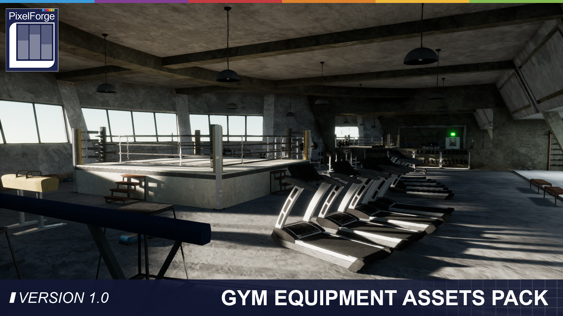 Gym Equipment Assets Pack | Fab