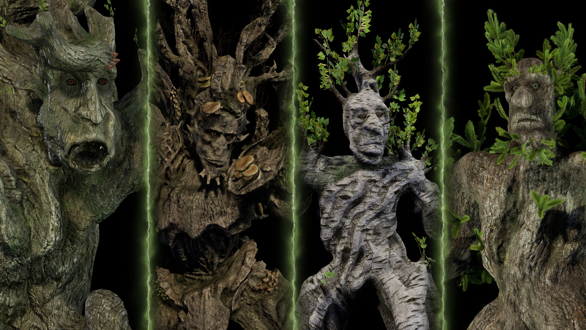 Pack of tree ents | Fab