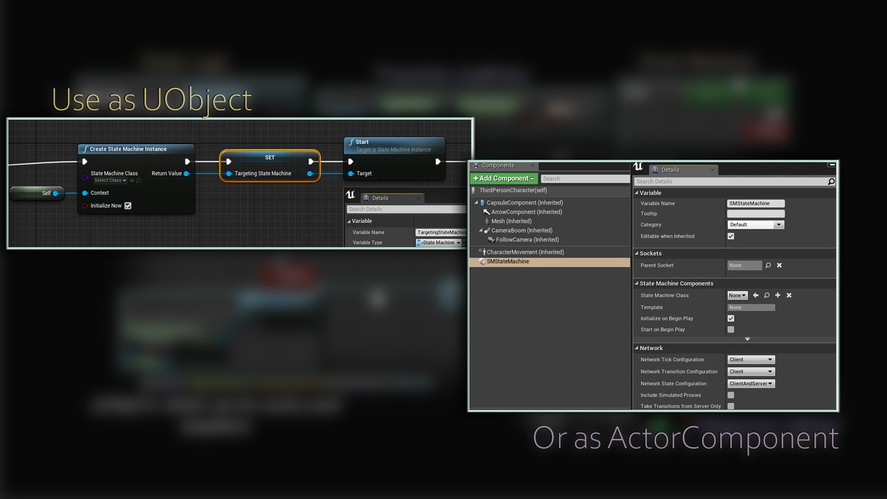 Logic Driver Lite - State Machine Blueprint Editor