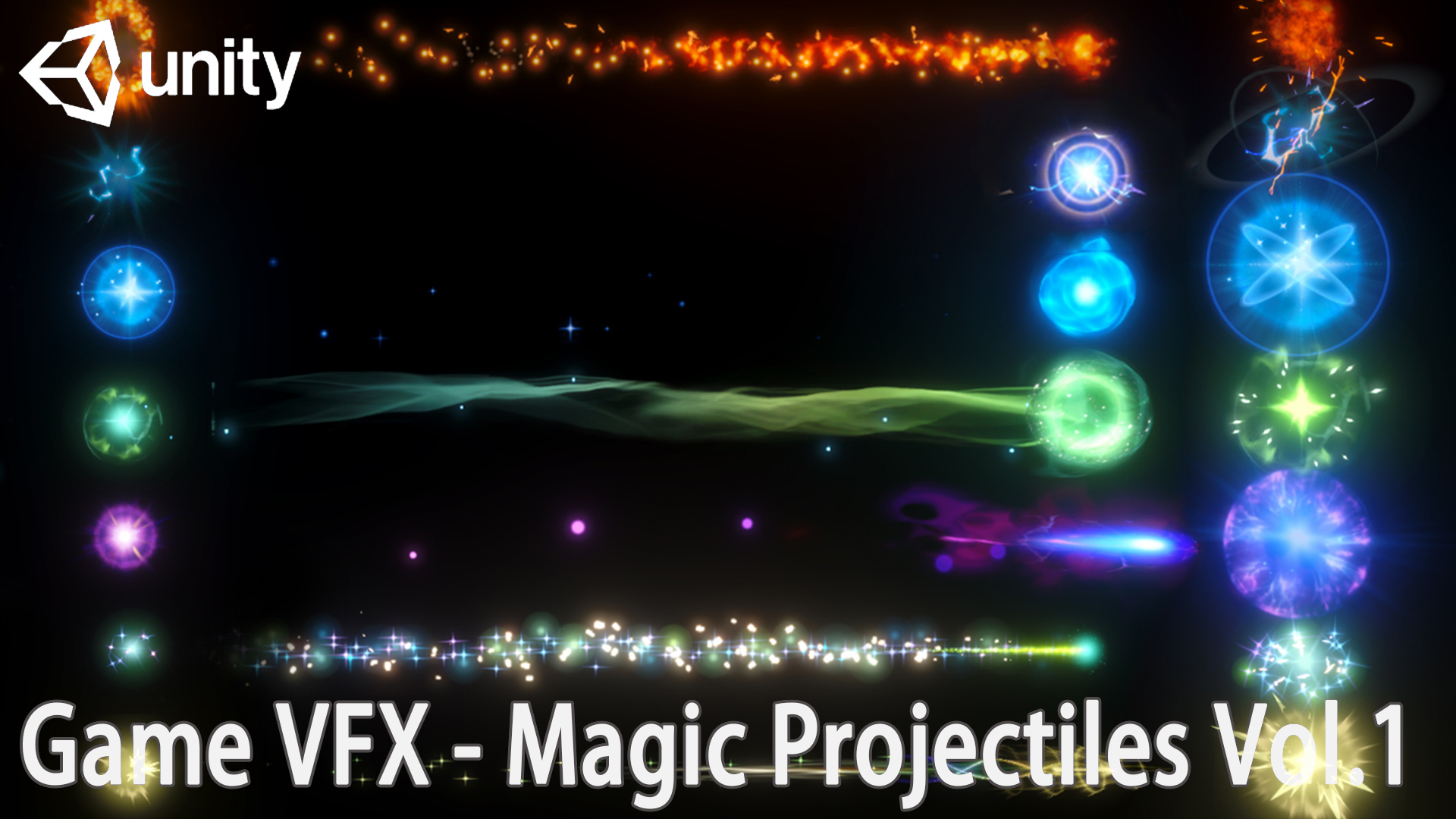 Unity Game VFX - Magic Projectiles Vol.1 | Fab