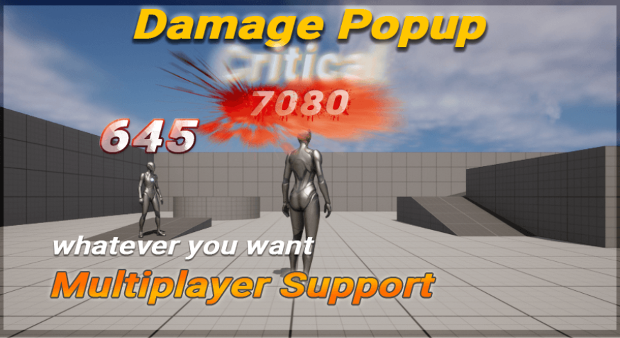 Damage Pop up (Multiplayer)