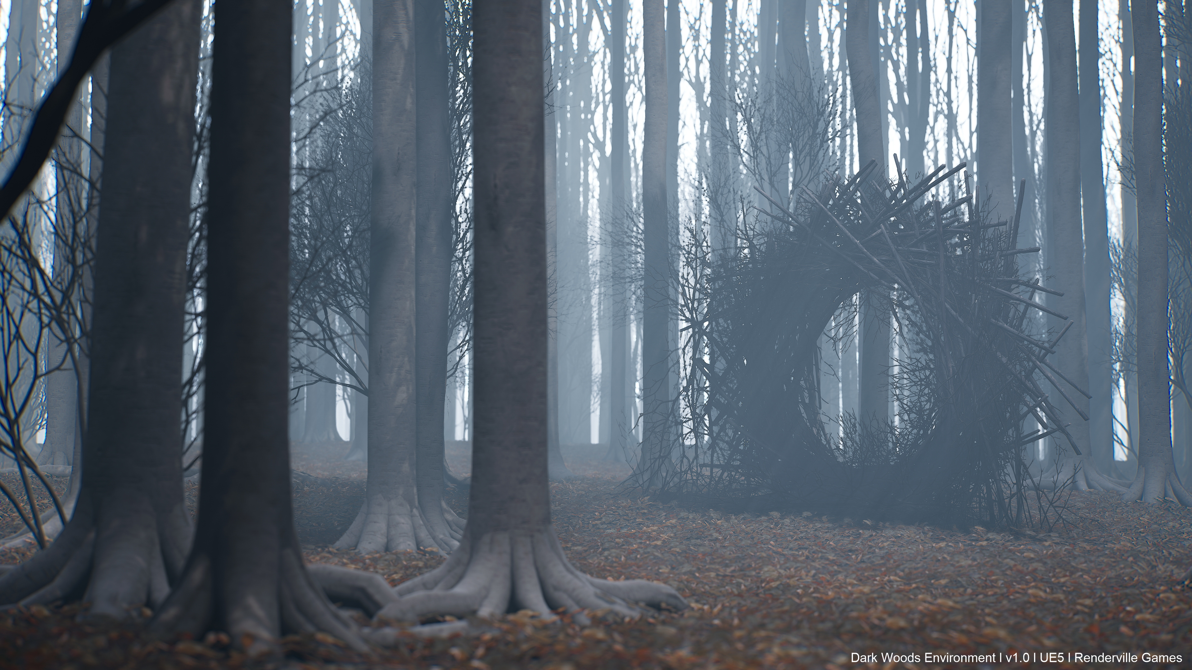 Dark Woods Environment | Fab