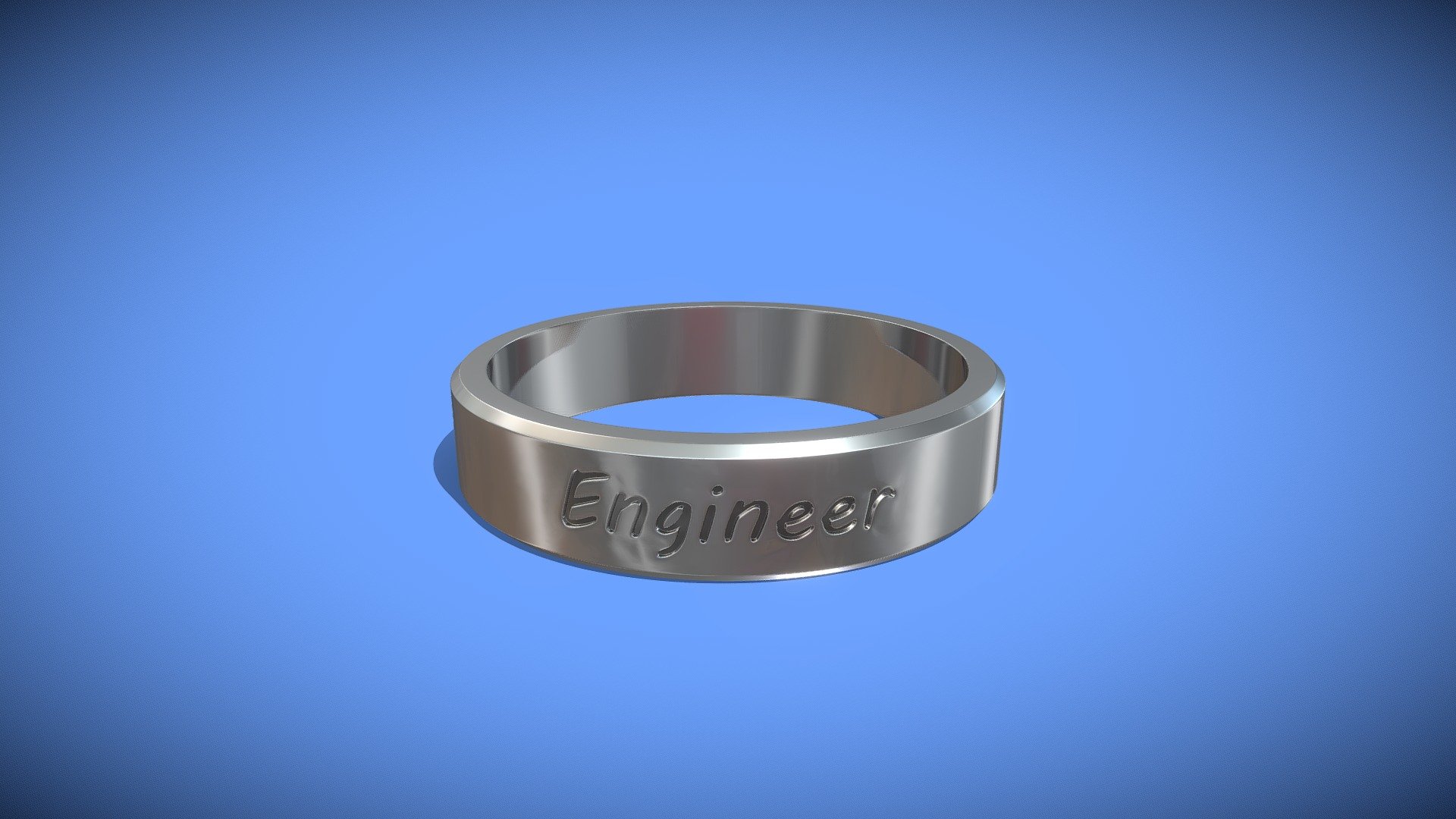 Engineer Ring Platinum | Fab