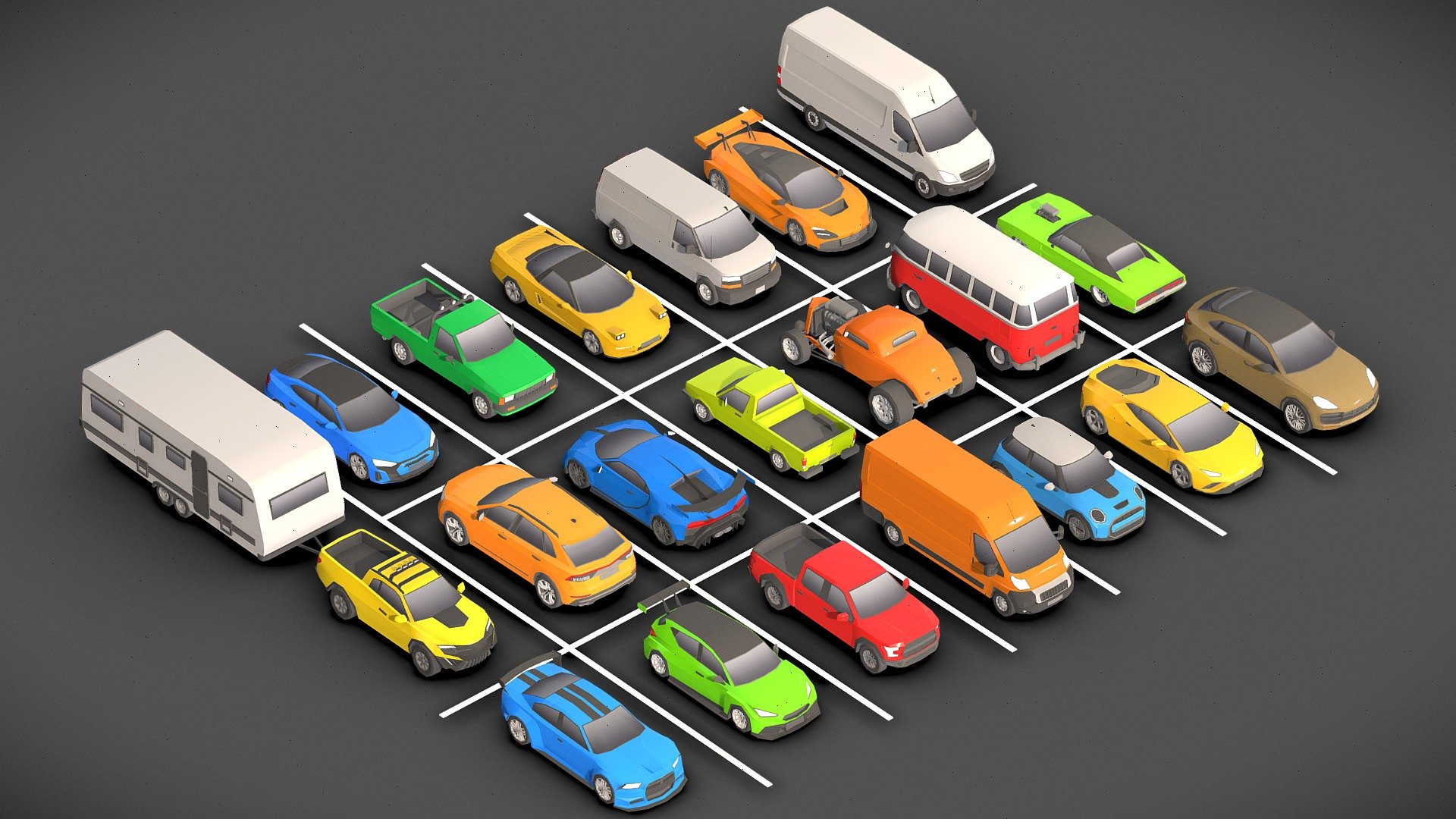 Lowpoly Car Low Poly Car 3D Models Sketchfab