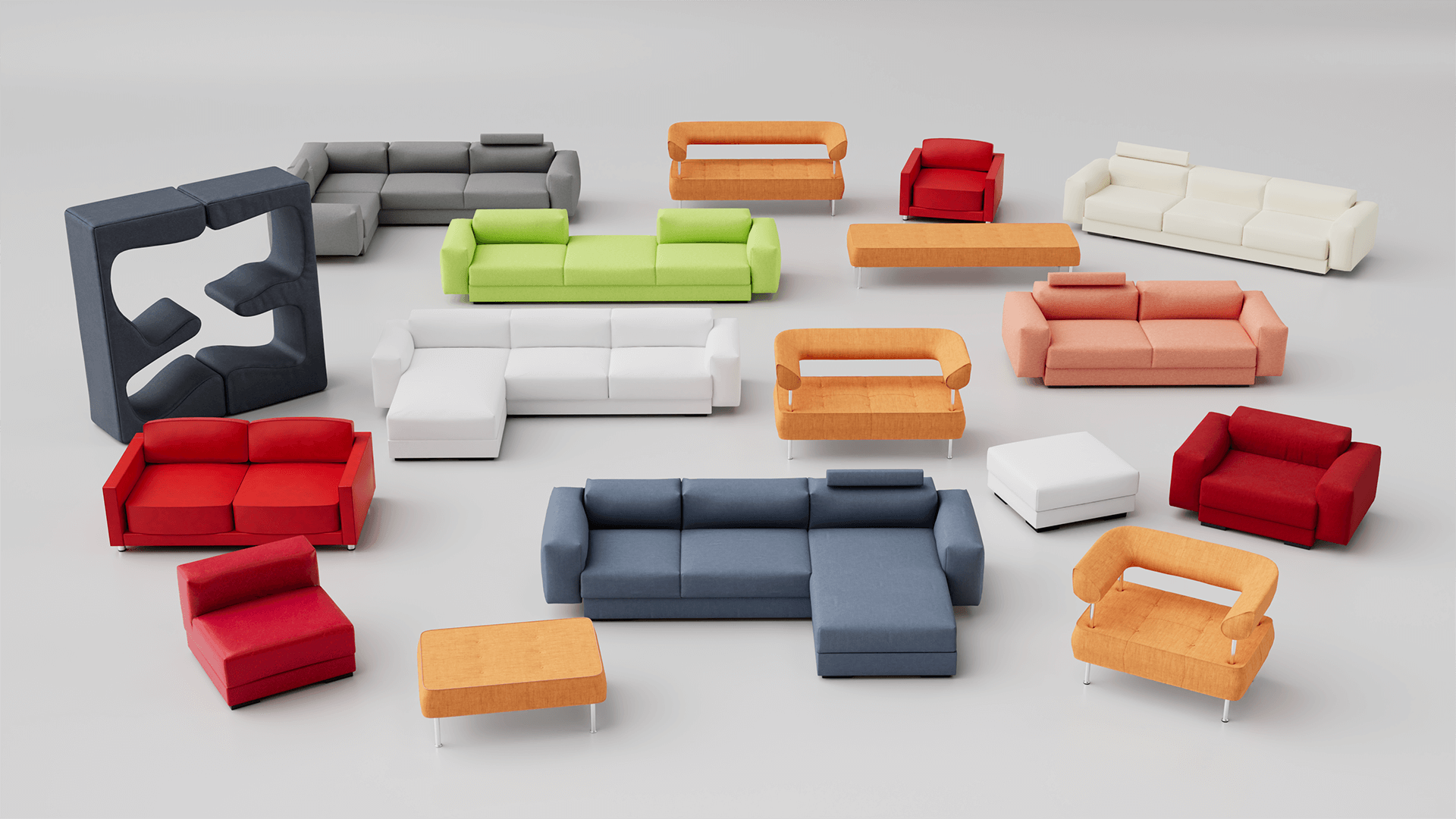 Sofas Pack 1 | Fab