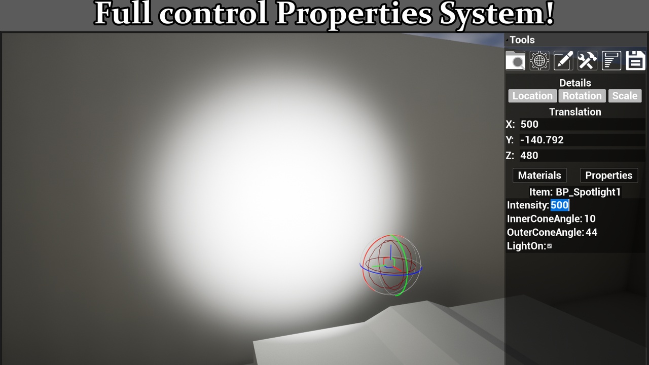 In-Game Multiplayer Level Editor Framework - Map Editor